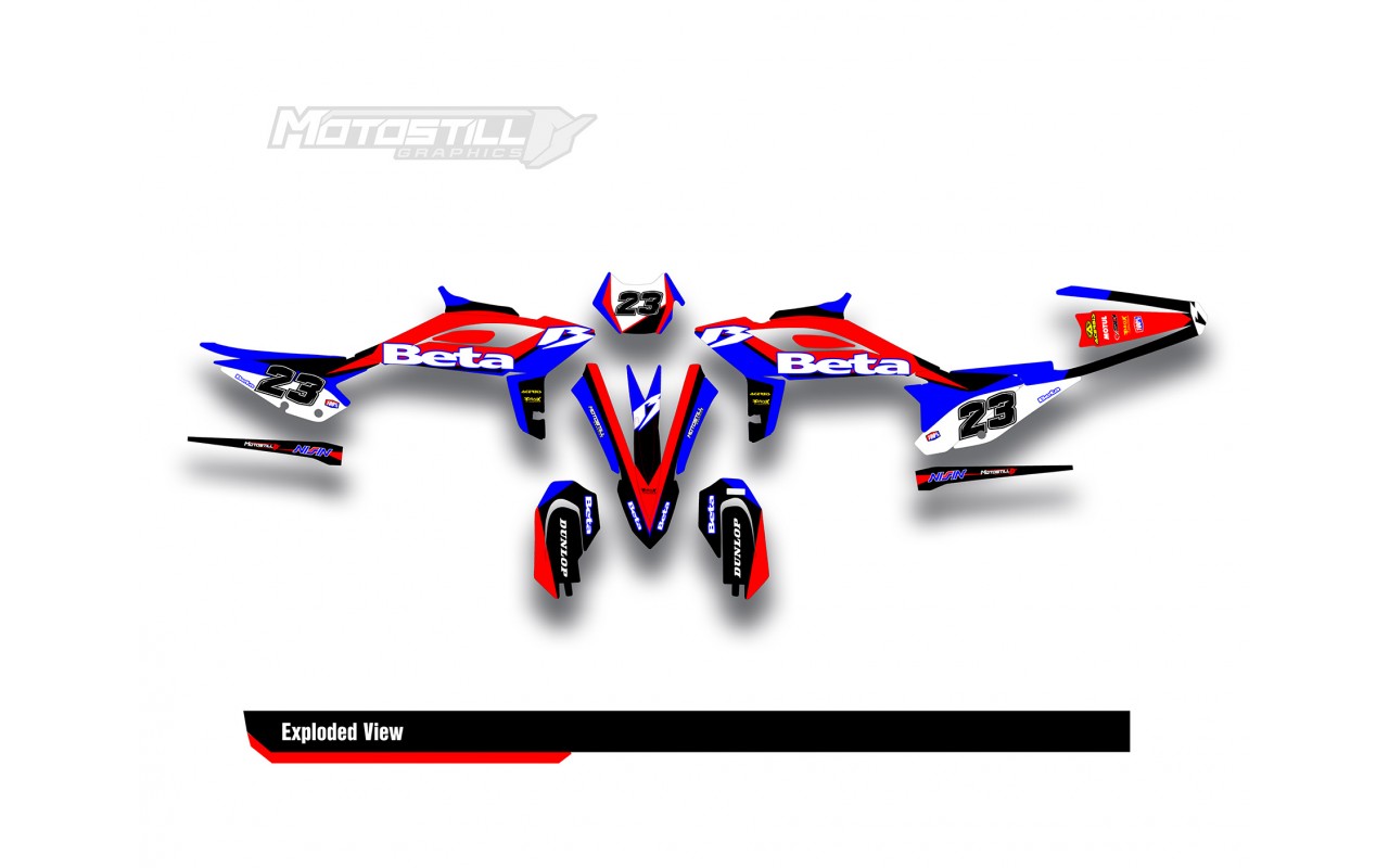 BETA RR GRAPHIC KIT| BETA RR STICKER KIT| BETA RR DECAL KIT | BETA RR ...