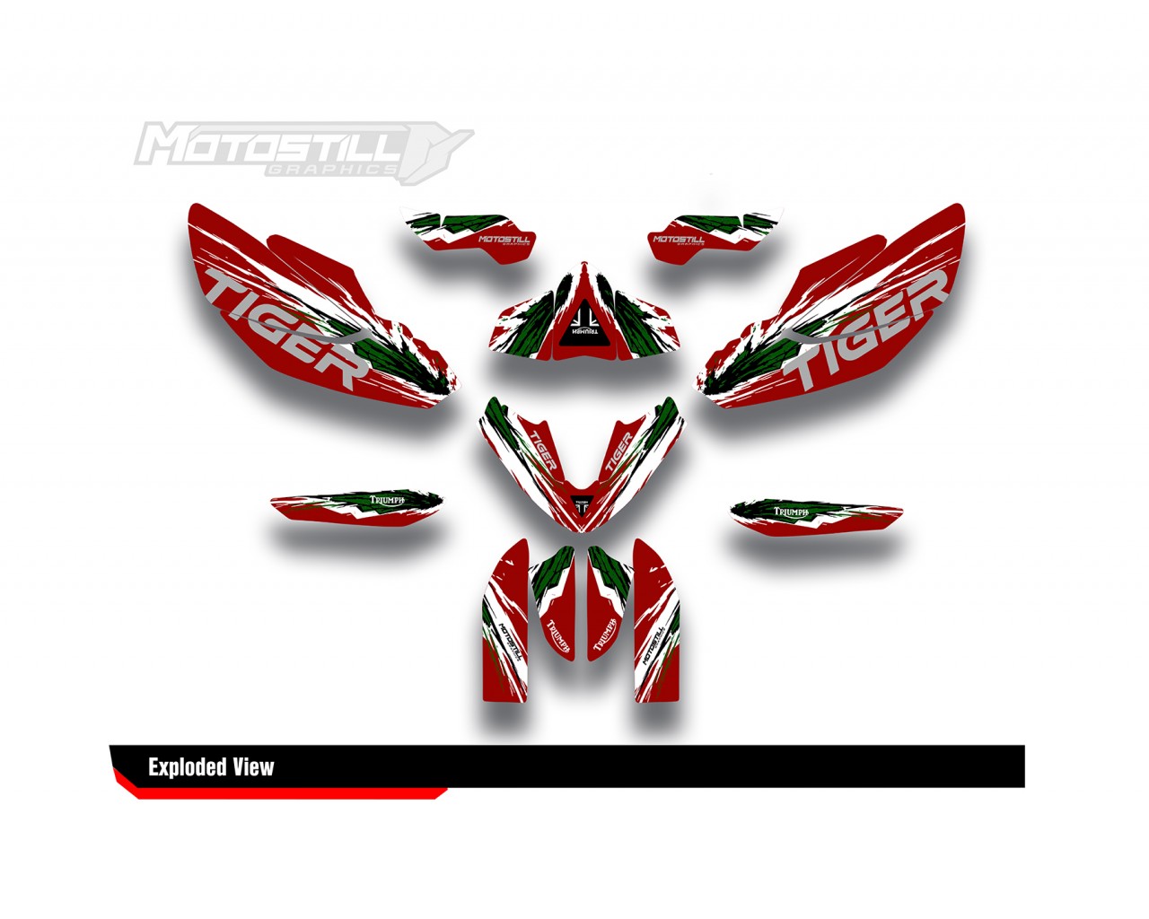 triumph tiger 800 graphic | triumph tiger 800 sticker | triumph tiger ...
