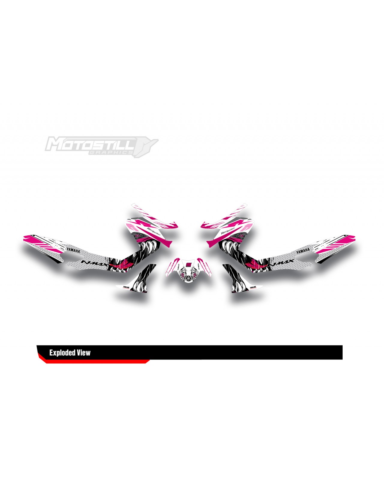 Yamaha nmax graphic sticker kit | Yamaha nmax decal kit | Yamaha nmax ...