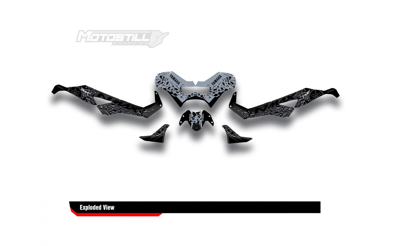 Yamaha nmax graphic sticker kit | Yamaha nmax decal kit | Yamaha nmax ...