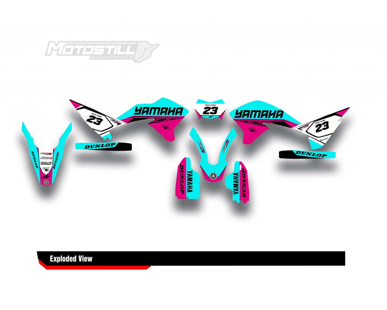 yamaha wr250 r-x graphic kit , yamaha wr250 r-x sticker kit , yamaha ...