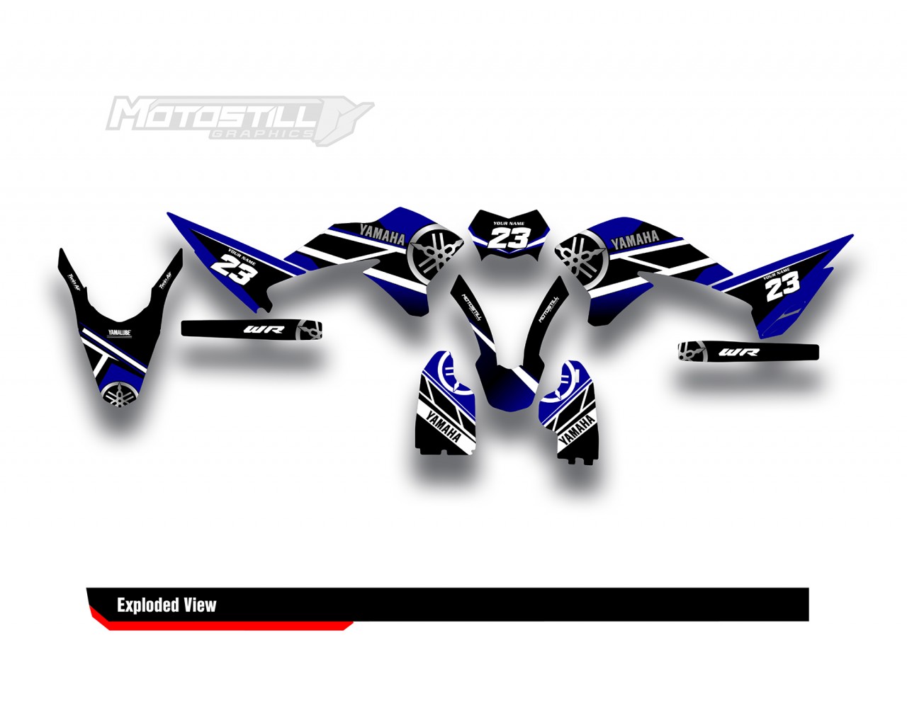 yamaha wr250 r-x graphic kit , yamaha wr250 r-x sticker kit , yamaha ...