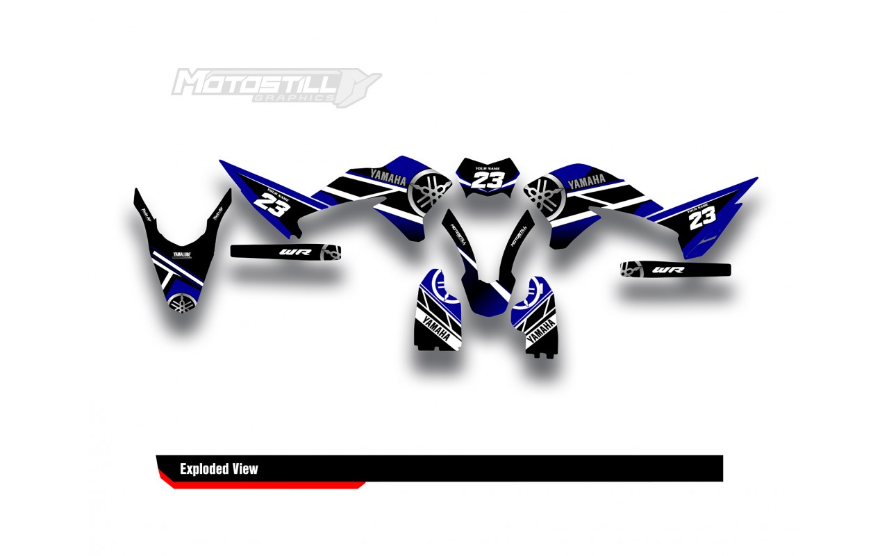 yamaha wr250 r-x graphic kit , yamaha wr250 r-x sticker kit , yamaha ...
