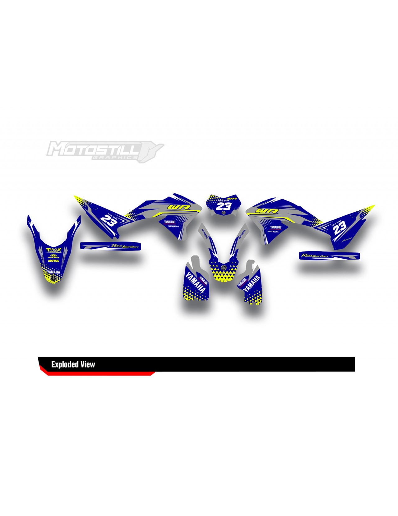 yamaha wr250 r-x graphic kit , yamaha wr250 r-x sticker kit , yamaha ...
