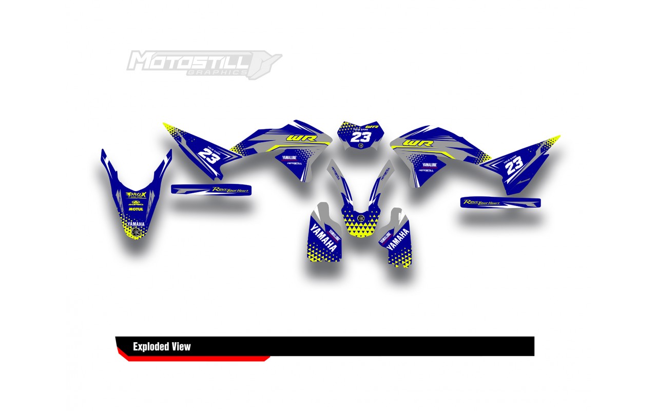 yamaha wr250 r-x graphic kit , yamaha wr250 r-x sticker kit , yamaha ...