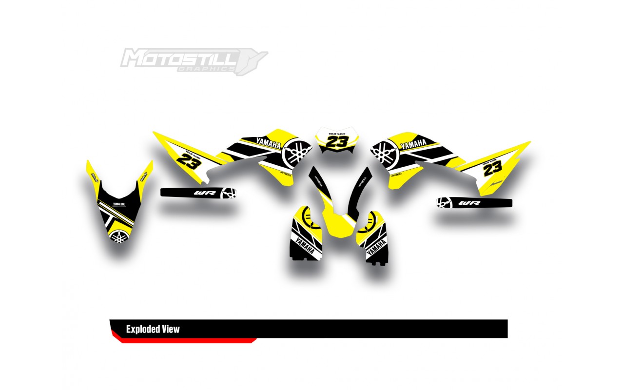 yamaha wr250 r-x graphic kit , yamaha wr250 r-x sticker kit , yamaha ...
