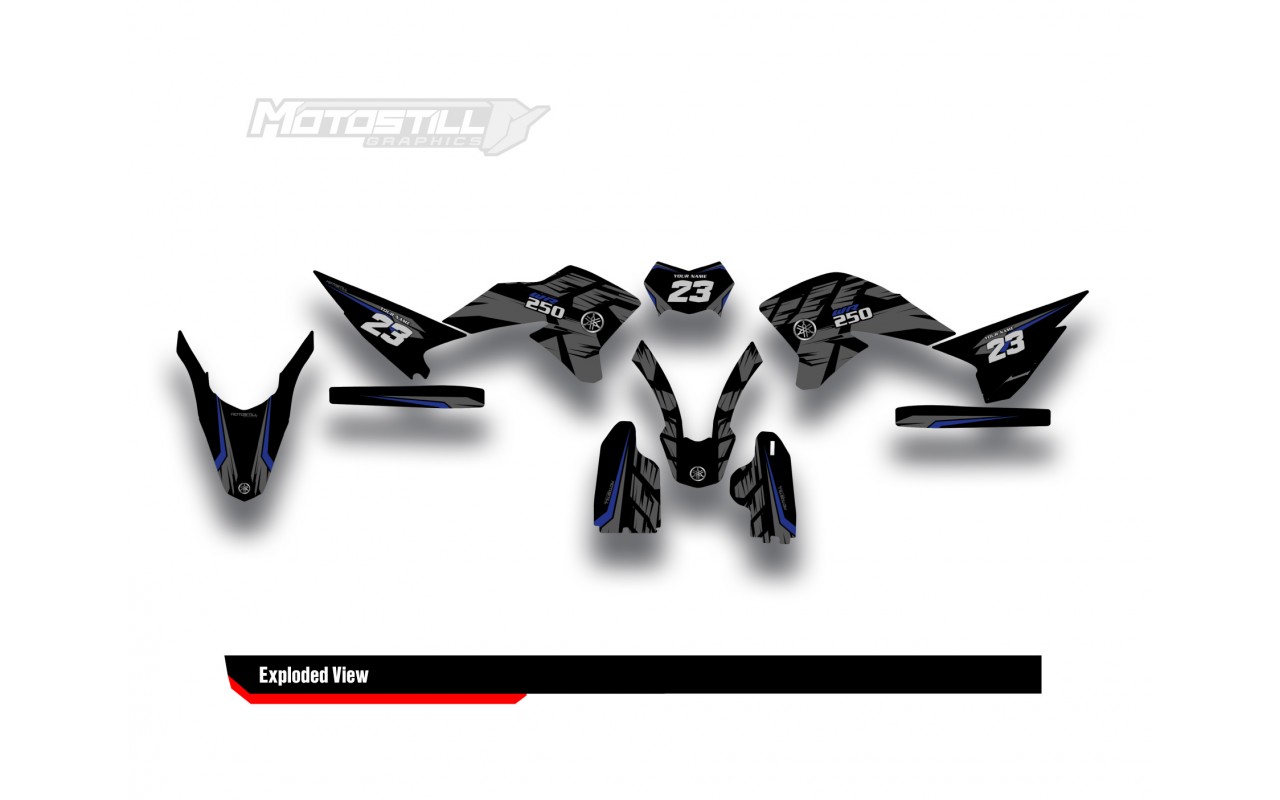 yamaha wr250 r-x graphic kit , yamaha wr250 r-x sticker kit , yamaha ...