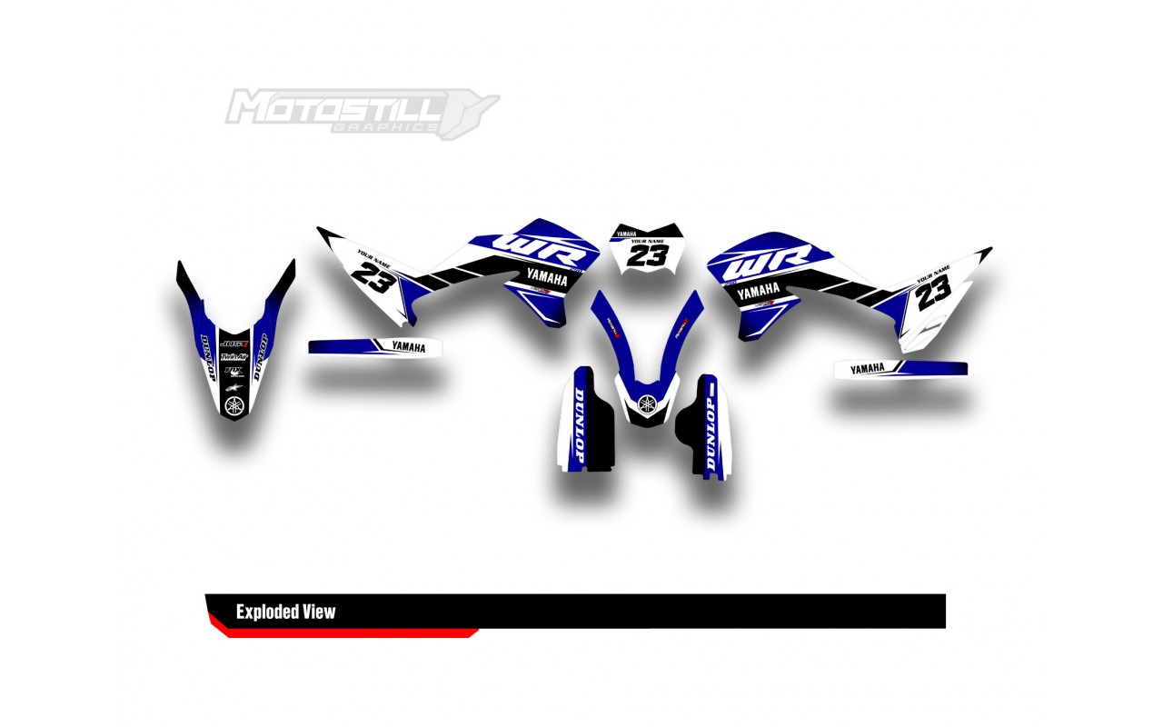 yamaha wr250 r-x graphic kit , yamaha wr250 r-x sticker kit , yamaha ...