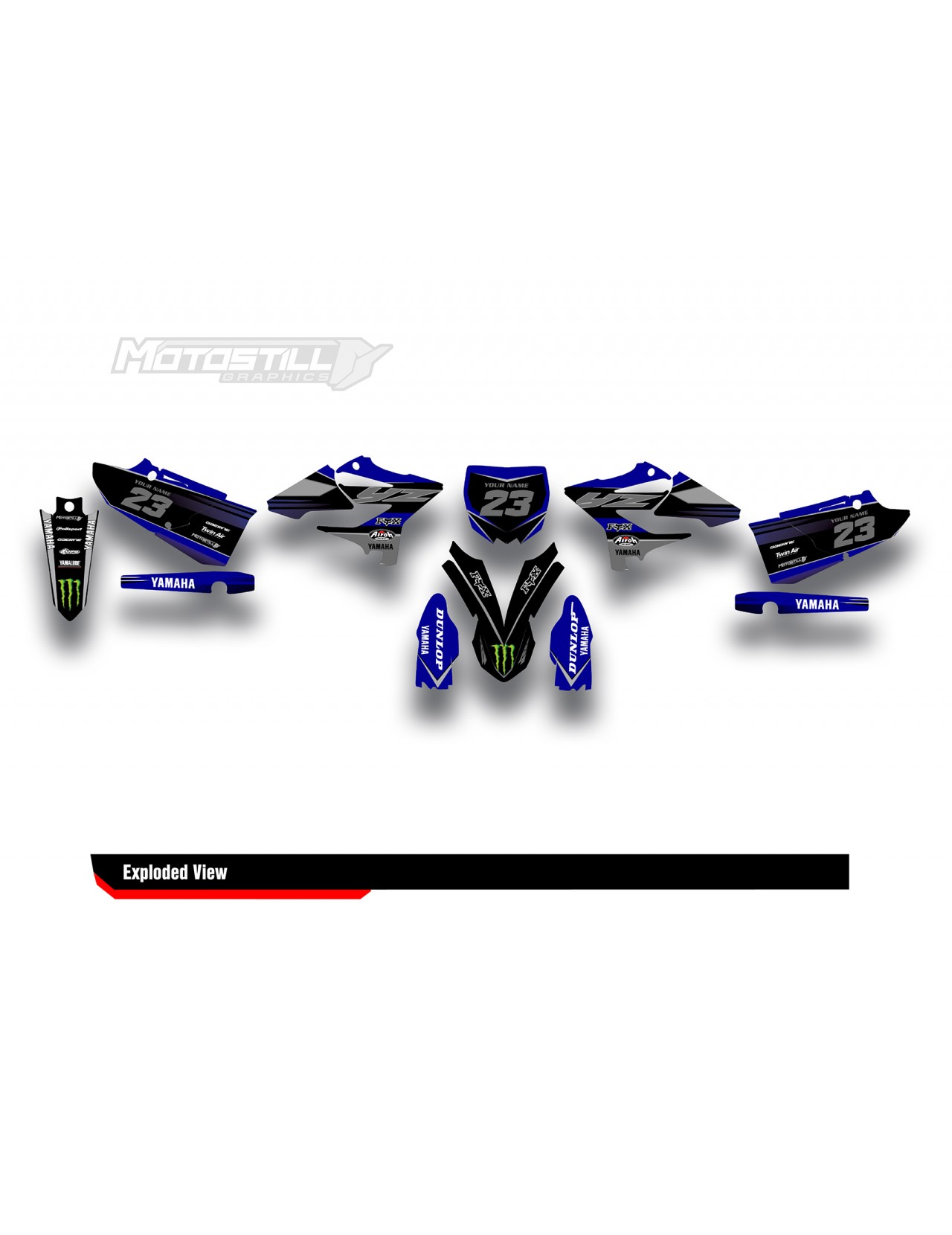 yamaha yz125-250 graphic | yamaha yz125-250 sticker | yamaha yz125-250 ...