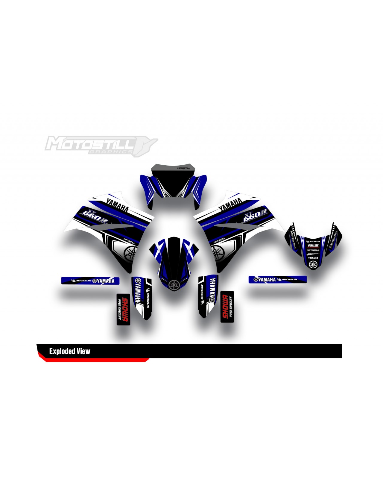 yamaha xtx graphic kit, yamaha xtx decal kit, yamaha xtx sticker kit ...
