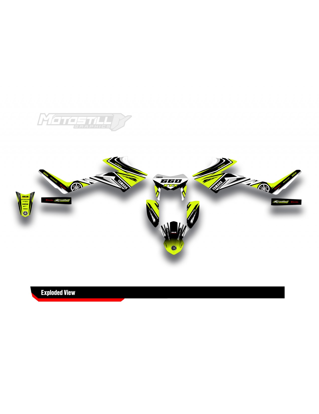 yamaha xtx graphic kit, yamaha xtx decal kit, yamaha xtx sticker kit ...