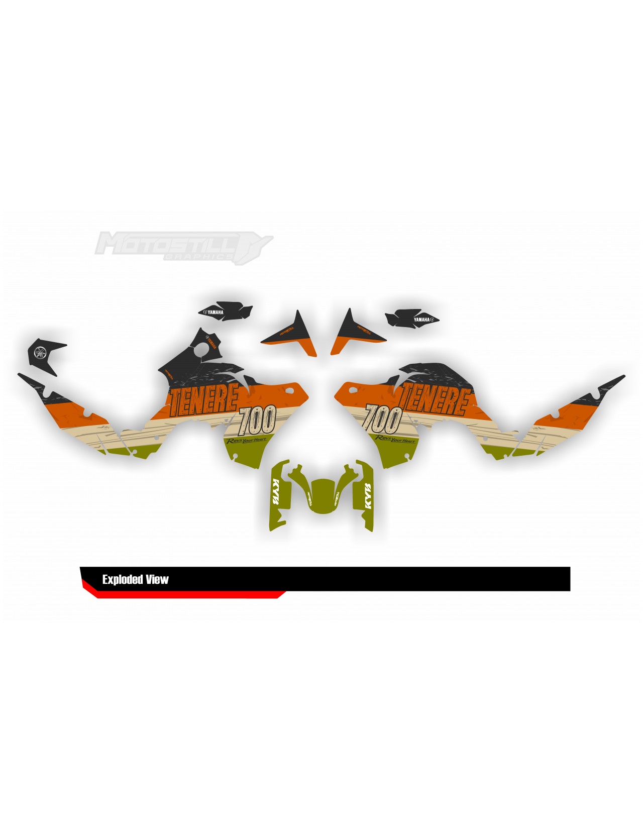 yamaha tenere 700 graphic | yamaha tenere 700 sticker | yamaha tenere ...