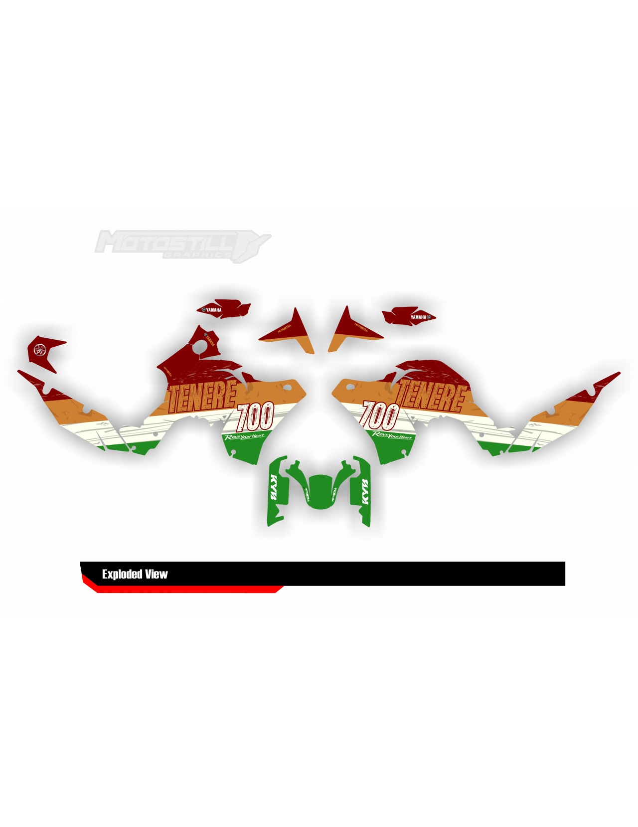 yamaha tenere 700 graphic | yamaha tenere 700 sticker | yamaha tenere ...