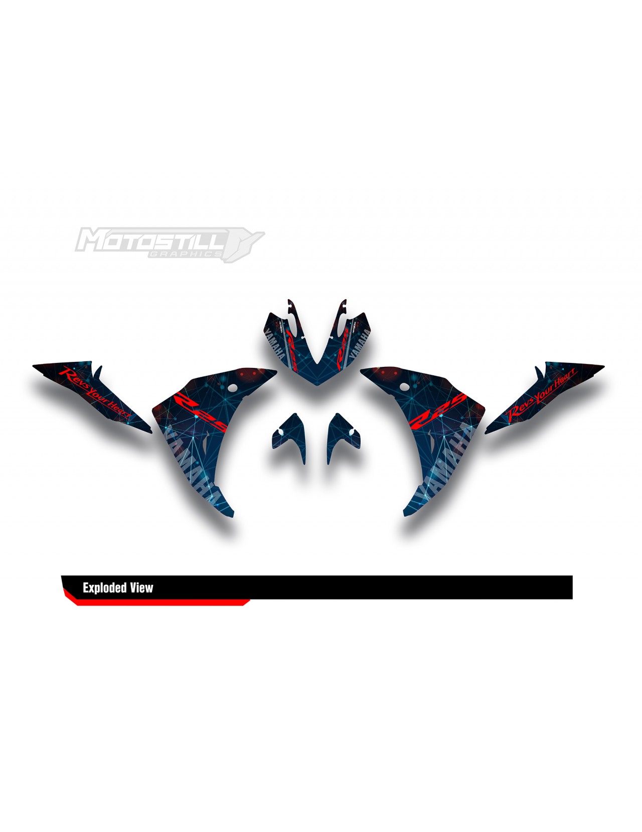 yamaha r25 graphic | yamaha r25 sticker | yamaha r25 decal kit | yamaha ...
