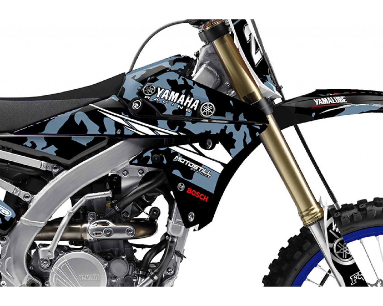 yamaha yz 250 f graphic kit , yamaha yz 450 f sticker kit , yamaha yz ...