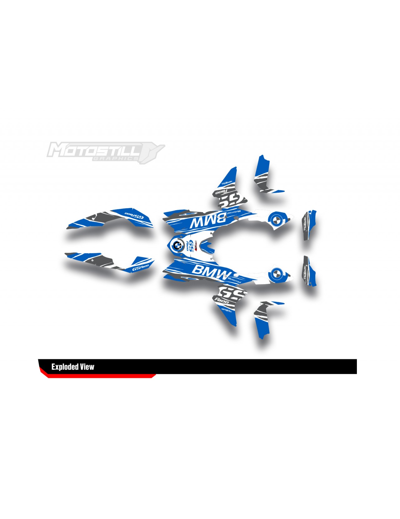 bmw f 800 gs sticker | f 800 gs graphic | f 800 gs decal kit