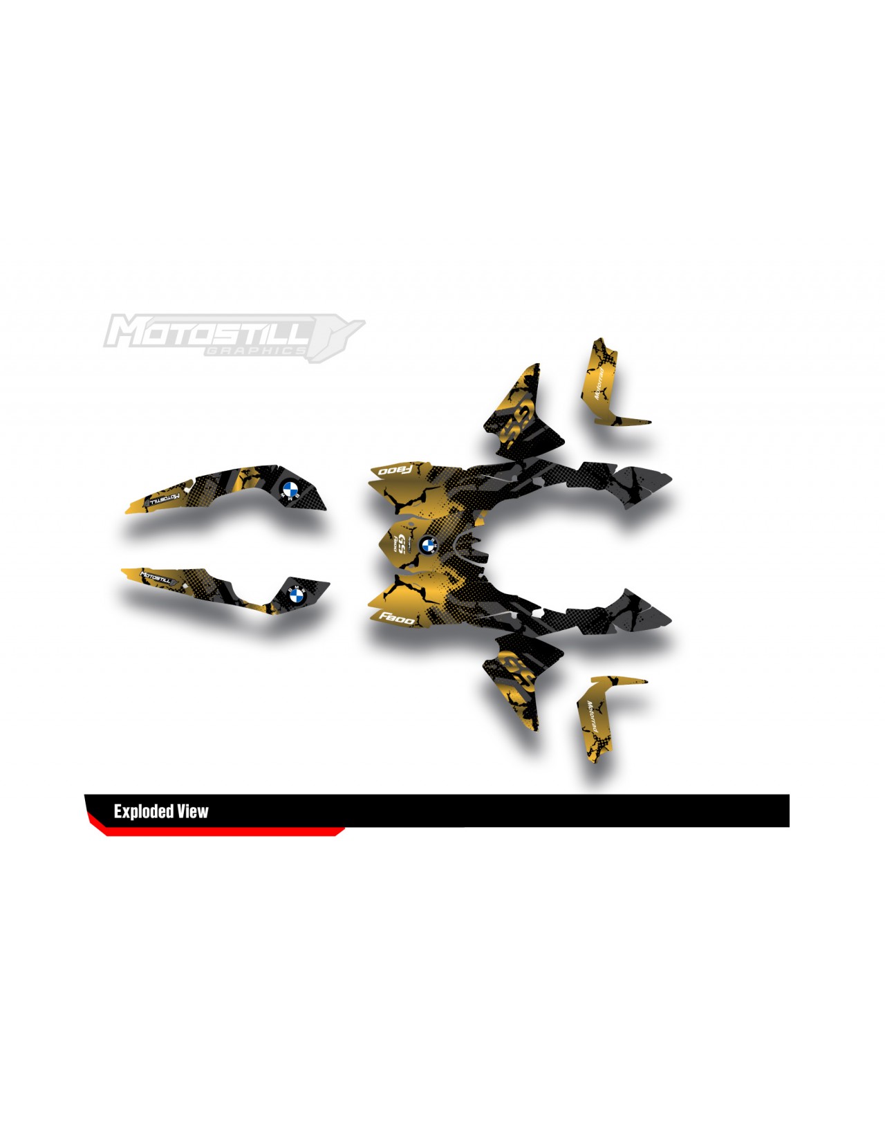 bmw f 800 gs sticker | f 800 gs graphic | f 800 gs decal kit