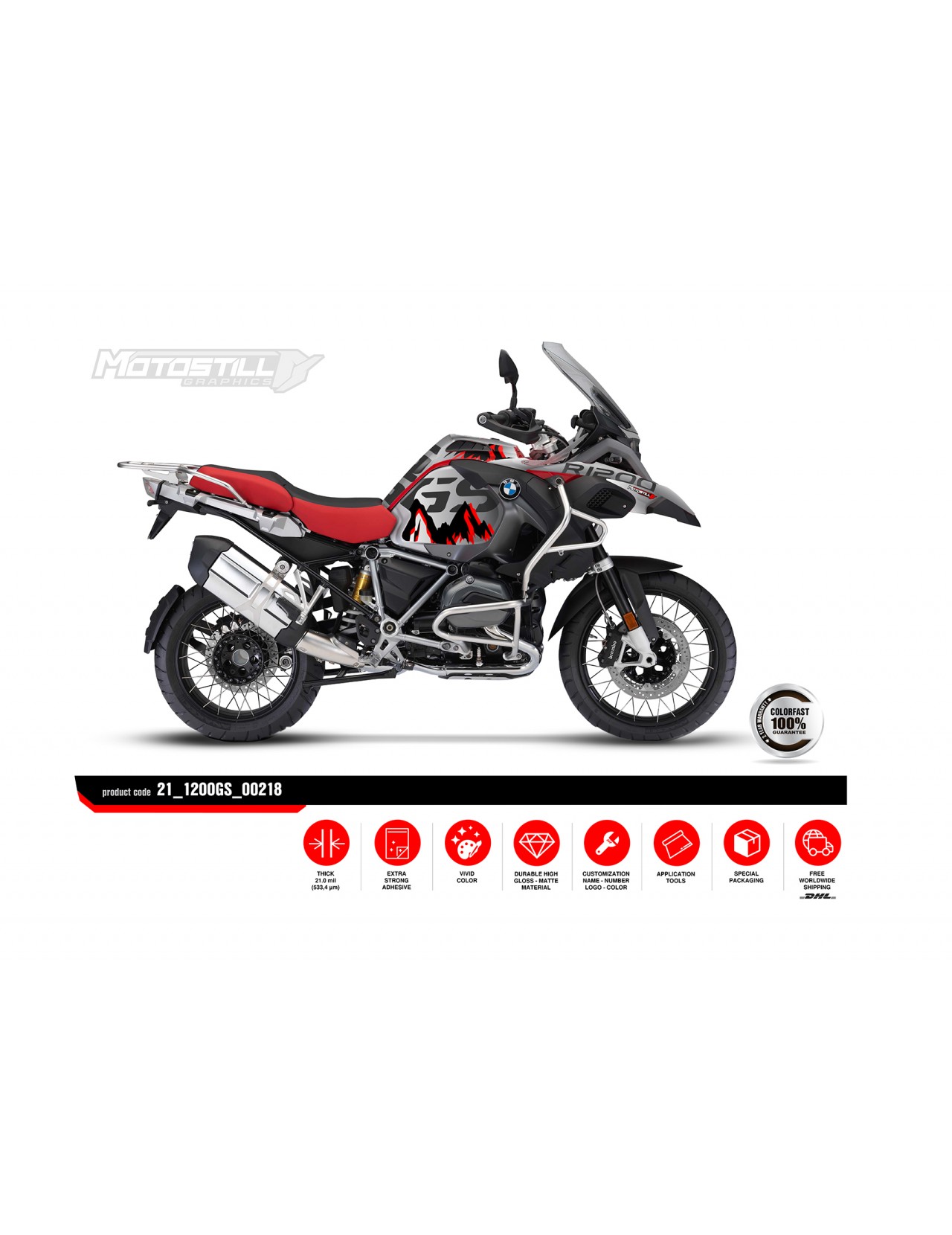 bmw r 1200 gs adv graphic kit , bmw r 1200 gs adv sticker kit , bmw r ...