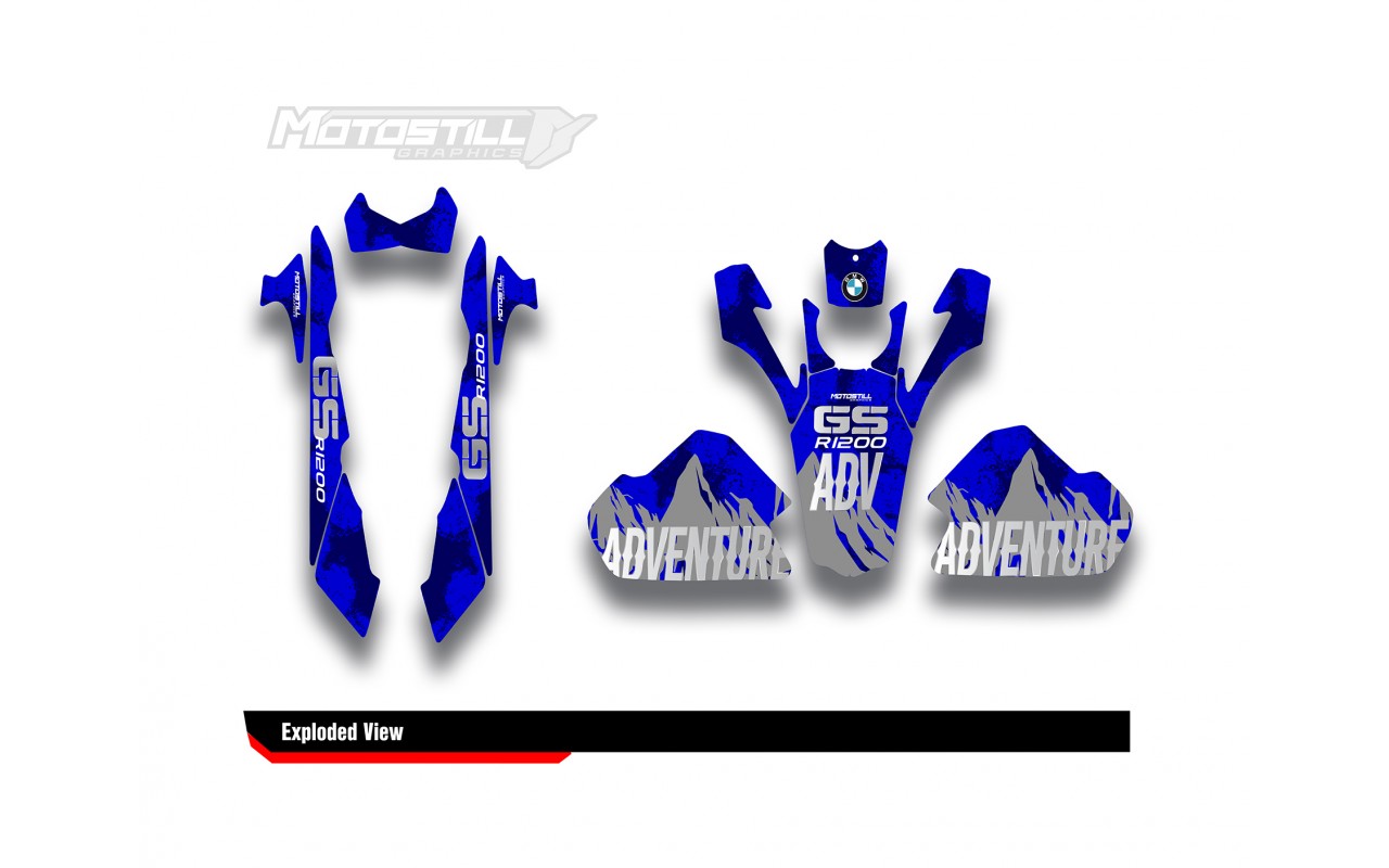 bmw r 1200 gs adv graphic kit , bmw r 1200 gs adv sticker kit , bmw r ...
