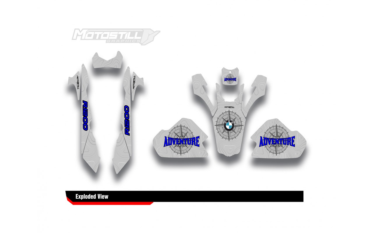 bmw r 1200 gs adv graphic kit , bmw r 1200 gs adv sticker kit , bmw r ...