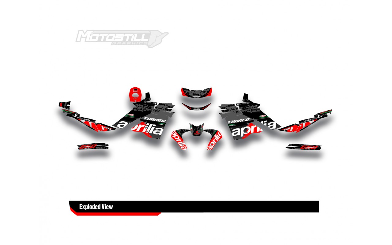 aprilia tuareg 660 sticker kit | aprilia tuareg 660 graphic kit ...