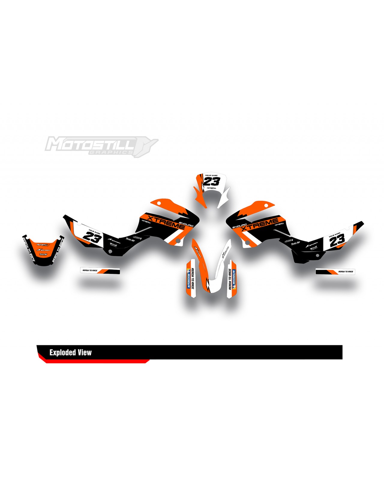 MONDIAL XTREME GRAPHIC KIT | MONDIAL XTREME STICKER SET | MONDIAL ...