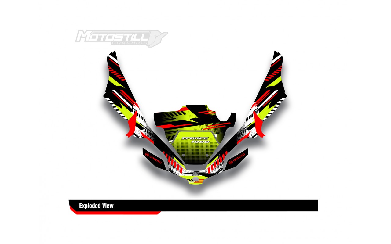 cf moto- zforce 1000 graphic | cf moto- zforce 1000 sticker | cf moto ...