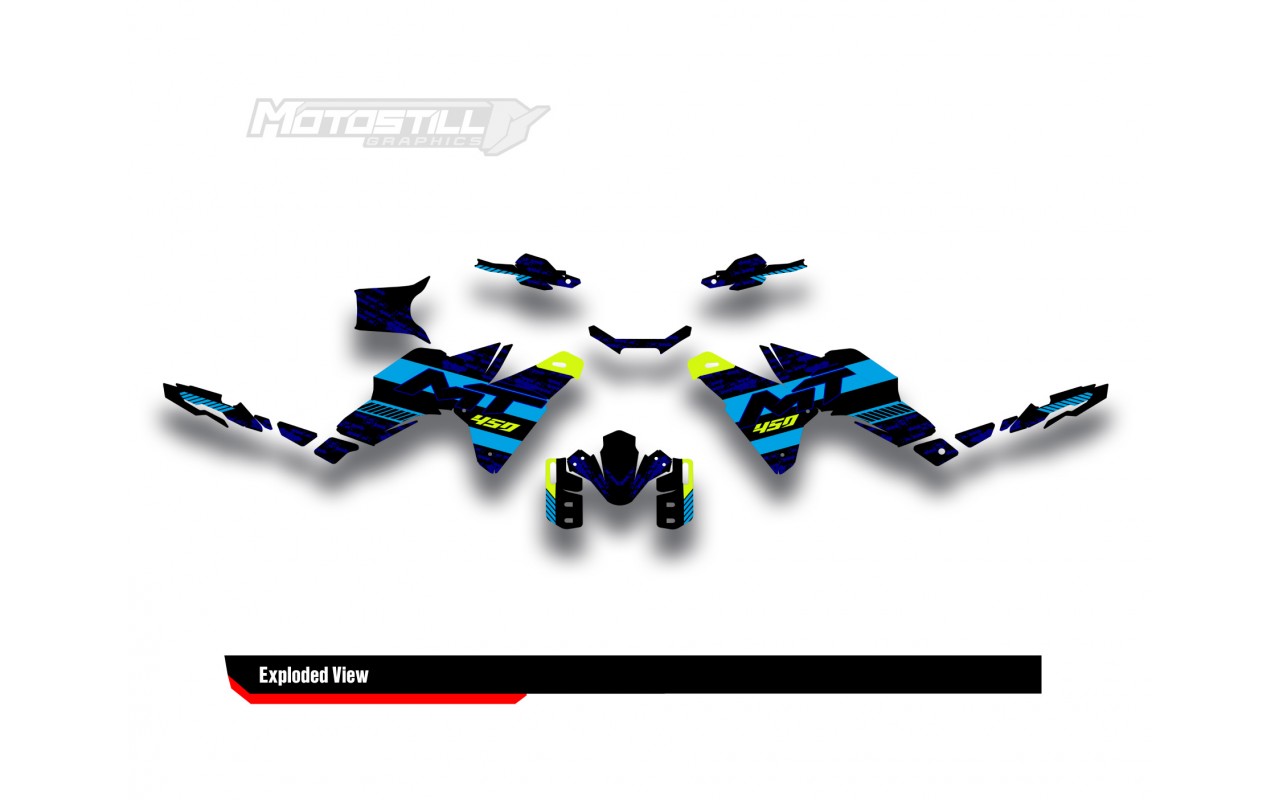 cf moto mt 450 graphic | cf moto mt 450 sticker | cf moto mt 450 decal ...