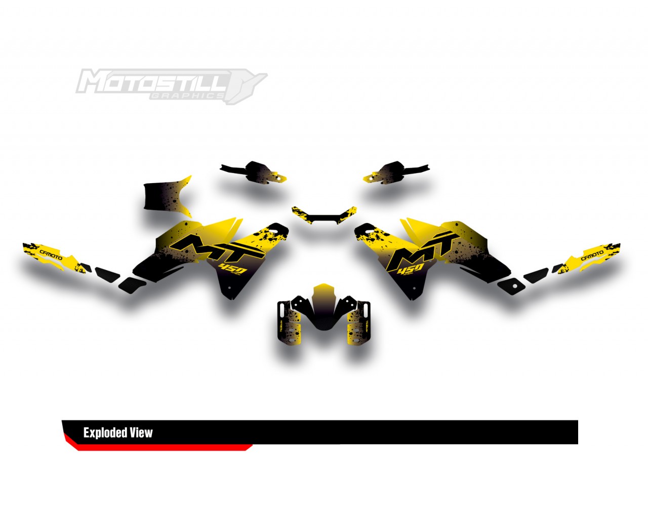 cf moto mt 450 graphic | cf moto mt 450 sticker | cf moto mt 450 decal ...