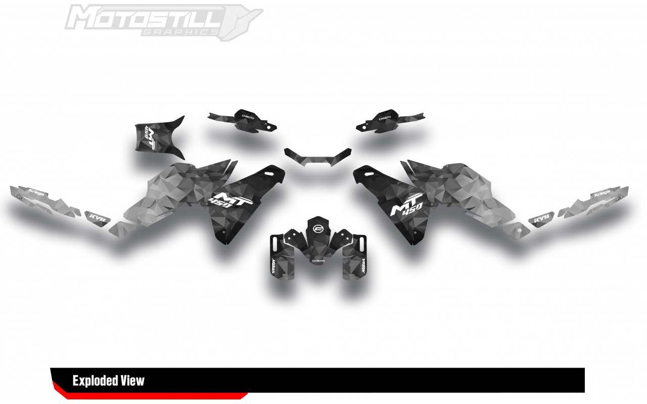 cf moto mt 450 graphic | cf moto mt 450 sticker | cf moto mt 450 decal ...