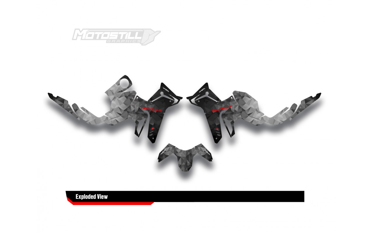 honda xl 750 transalp graphic kit |honda xl 750 transalp sticker kit ...