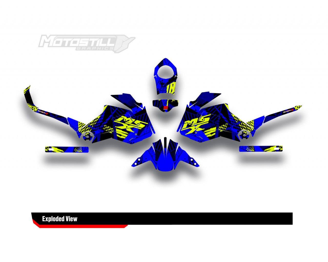 honda grom msx125 graphic kit | honda grom msx125 decal kit | honda ...