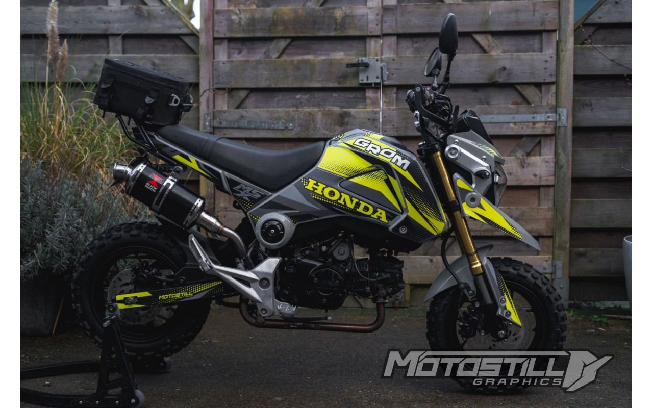 honda grom msx125 graphic kit | honda grom msx125 decal kit | honda ...