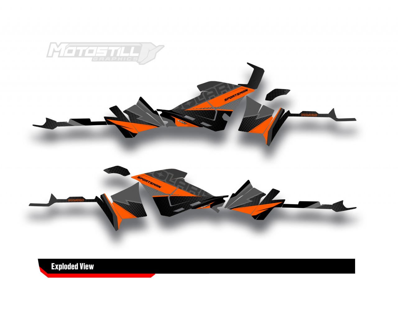 polaris sportsman 570 graphic kit | polaris sportsman 5700 sticker kit ...