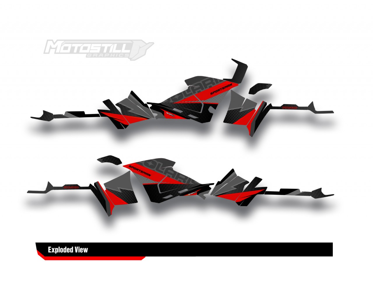polaris sportsman 570 graphic kit | polaris sportsman 5700 sticker kit ...
