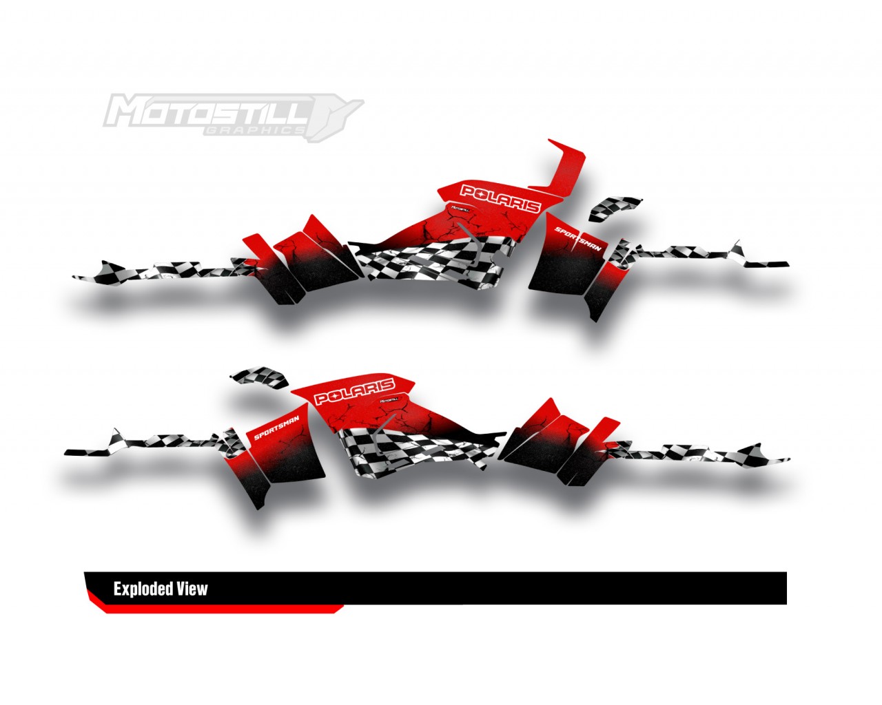 polaris sportsman 570 graphic kit | polaris sportsman 5700 sticker kit ...