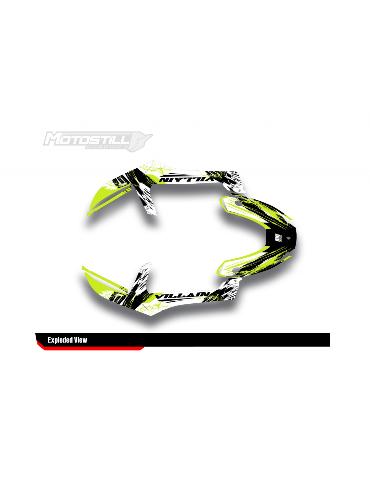 segway villain atv-utv graphic kit | segway villain atv-utv sticker kit ...