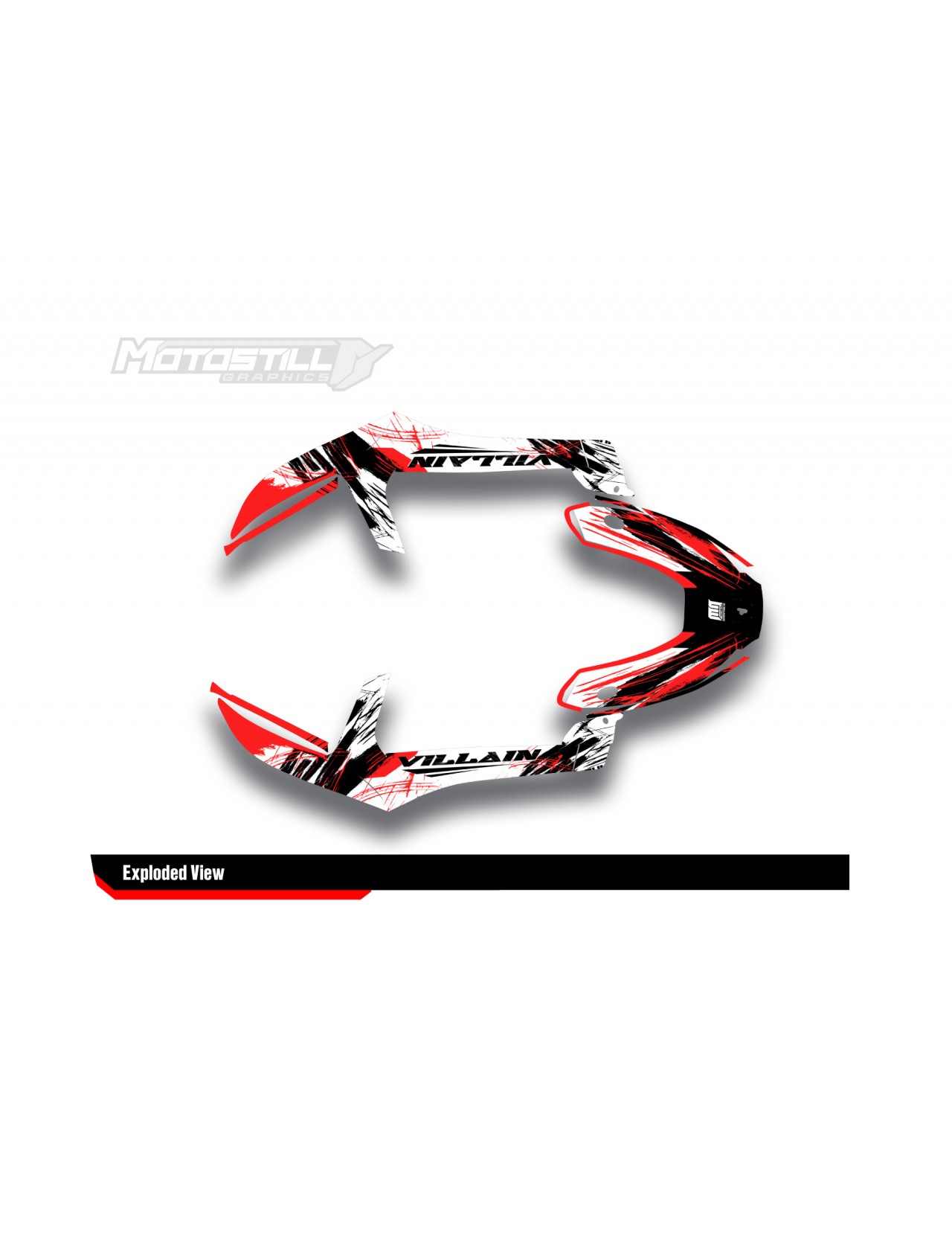 segway villain atv-utv graphic kit | segway villain atv-utv sticker kit ...