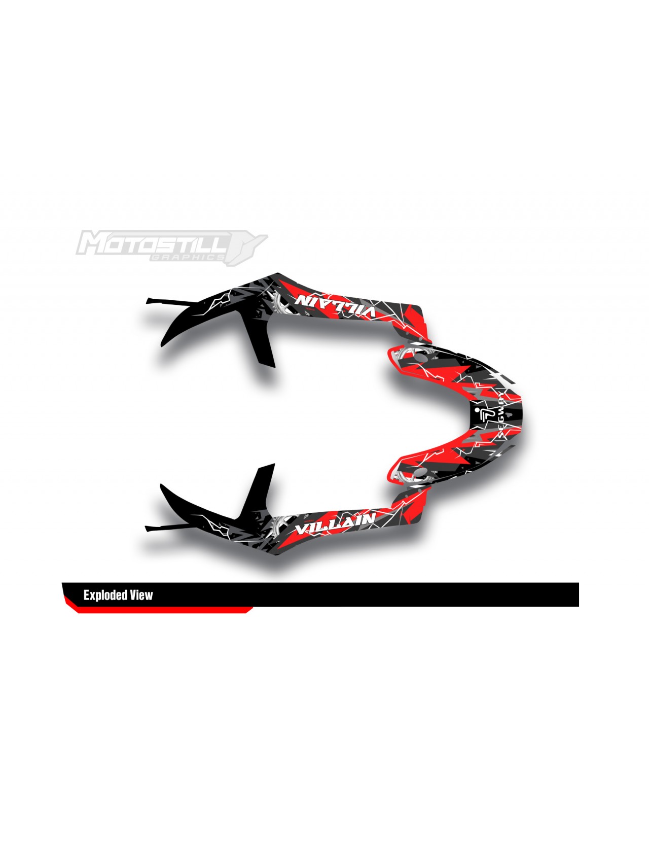 segway villain atv-utv graphic kit | segway villain atv-utv sticker kit ...