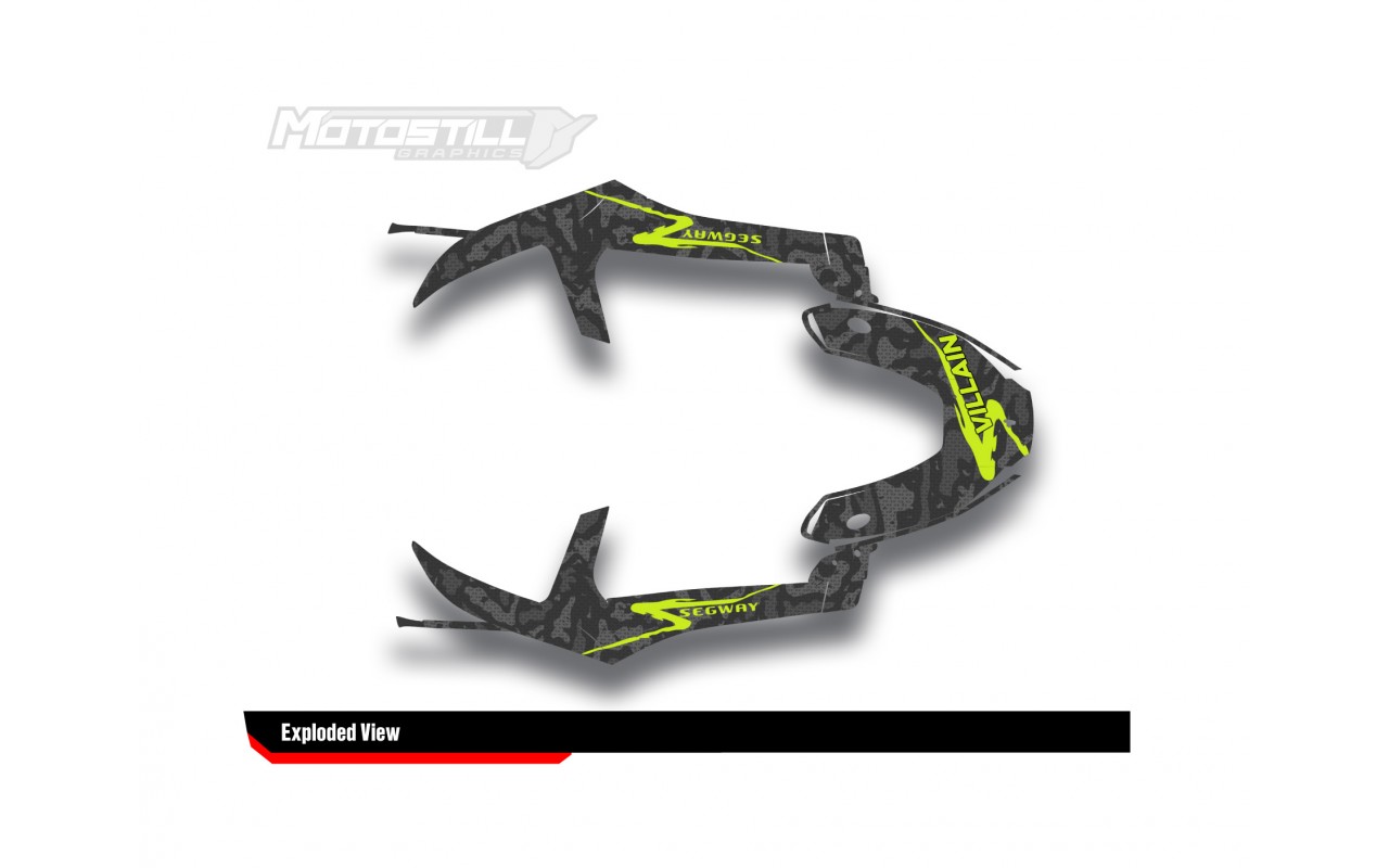 segway villain atv-utv graphic kit | segway villain atv-utv sticker kit ...