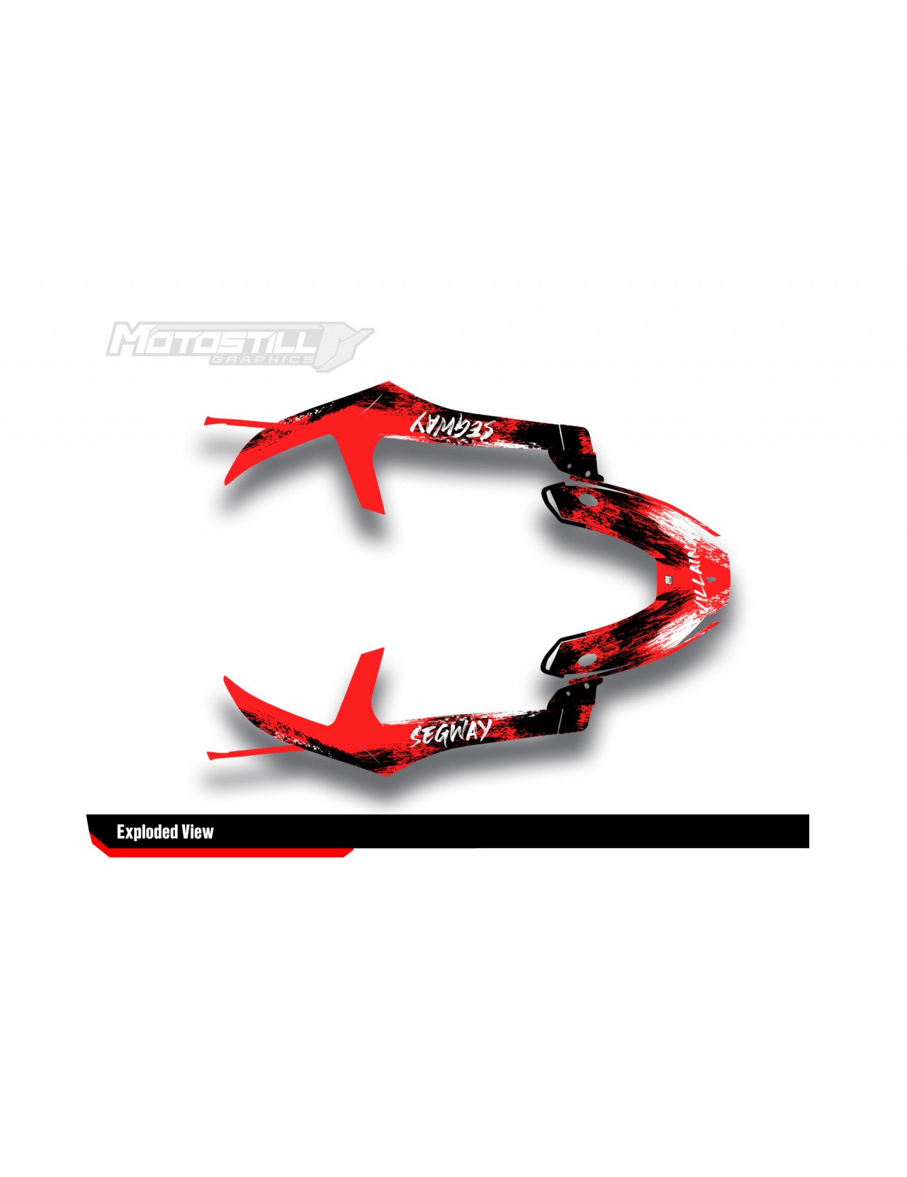 segway villain atv-utv graphic kit | segway villain atv-utv sticker kit ...