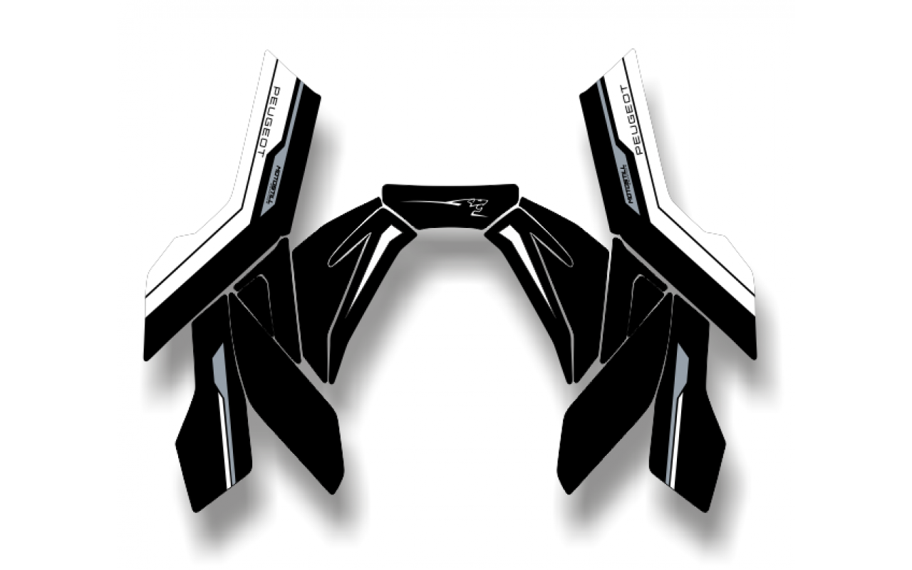 peugeot xp 400 sticker kit | peugeot xp 400 graphic kit | peugeot xp ...