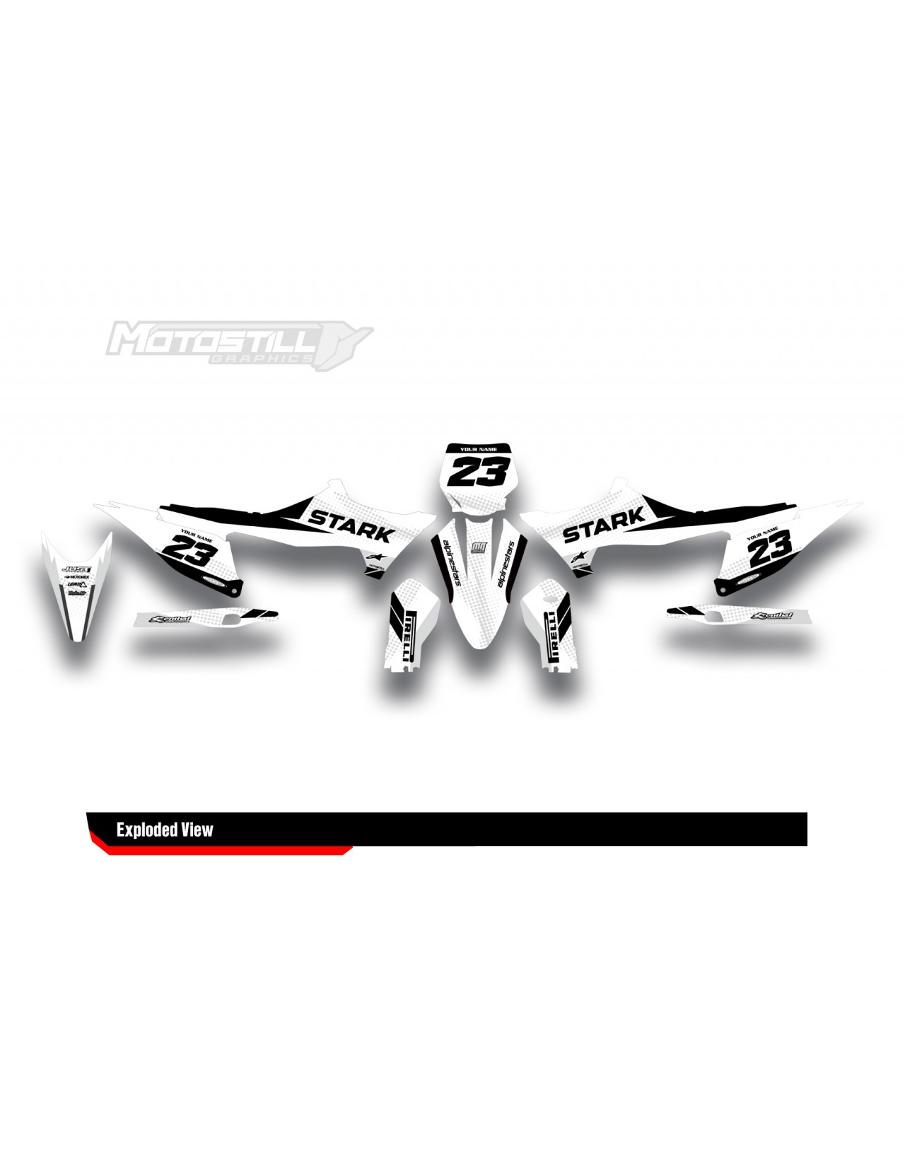 stark future sticker kit |stark future graphic kit |stark future decal ...