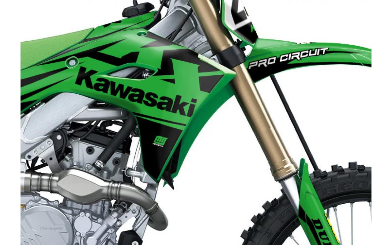 kawasaki kxf 250 450 graphic kit | kawasaki kxf 250 450 sticker kit ...
