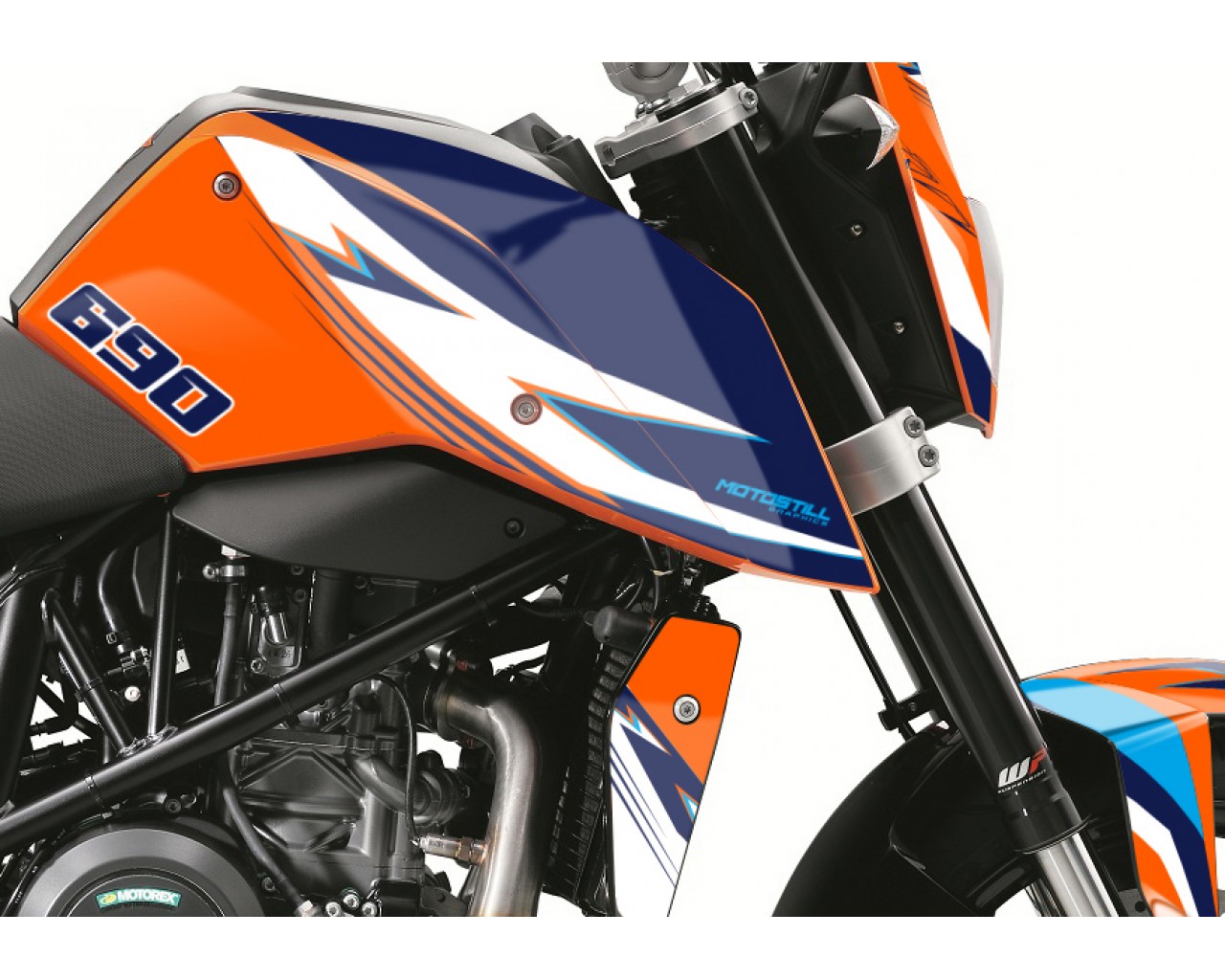 ktm duke 690 graphic | ktm duke 690 sitcker | ktm duke 690 decor | ktm ...
