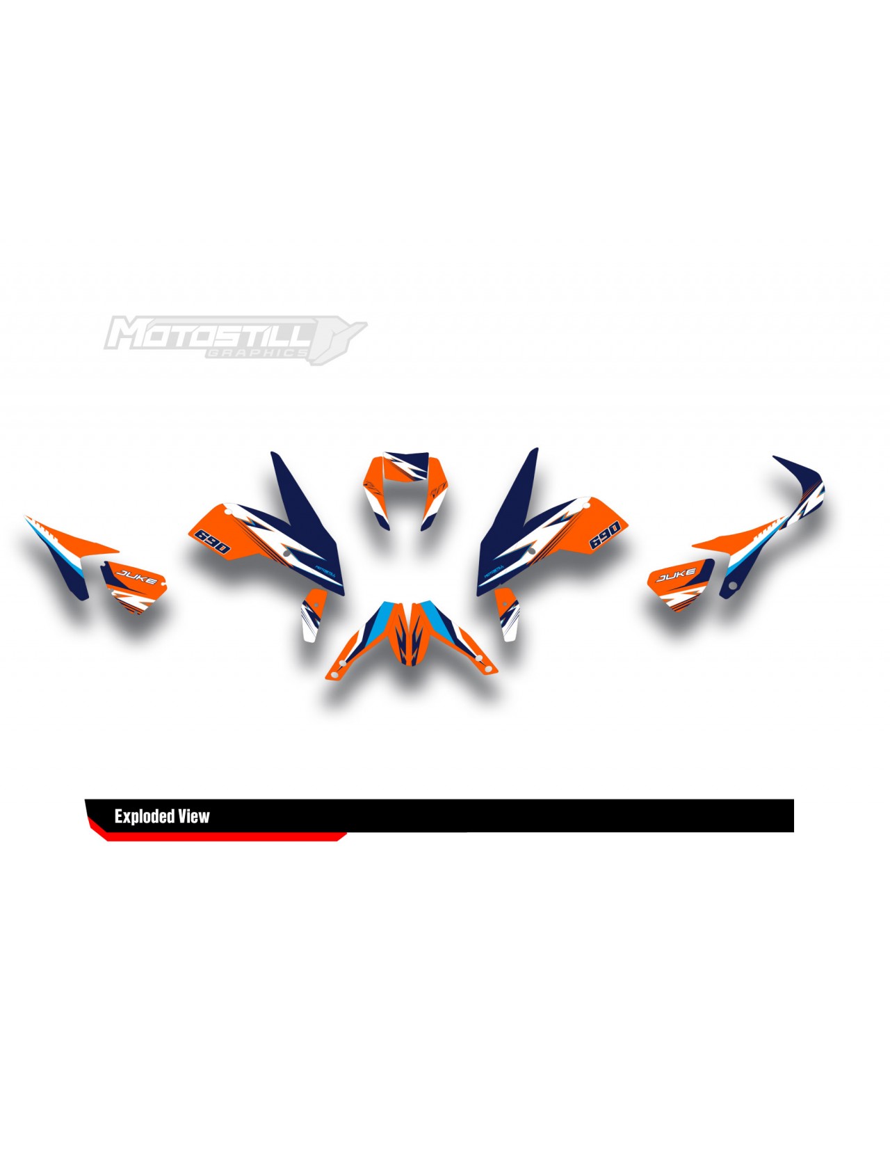 ktm 690 graphic | 690 duke graphic | ktm 690 duke sitcker | 690 duke ...