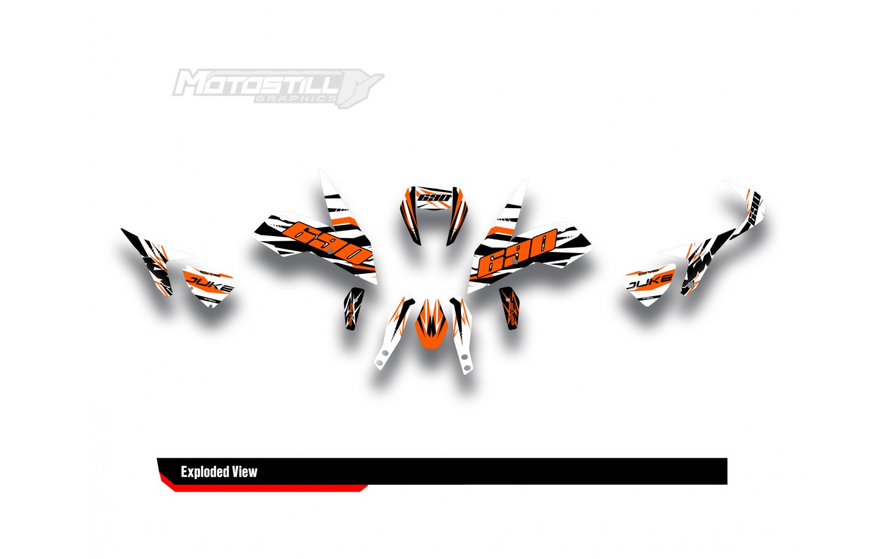 ktm 690 graphic | 690 duke graphic | ktm 690 duke sitcker | 690 duke ...