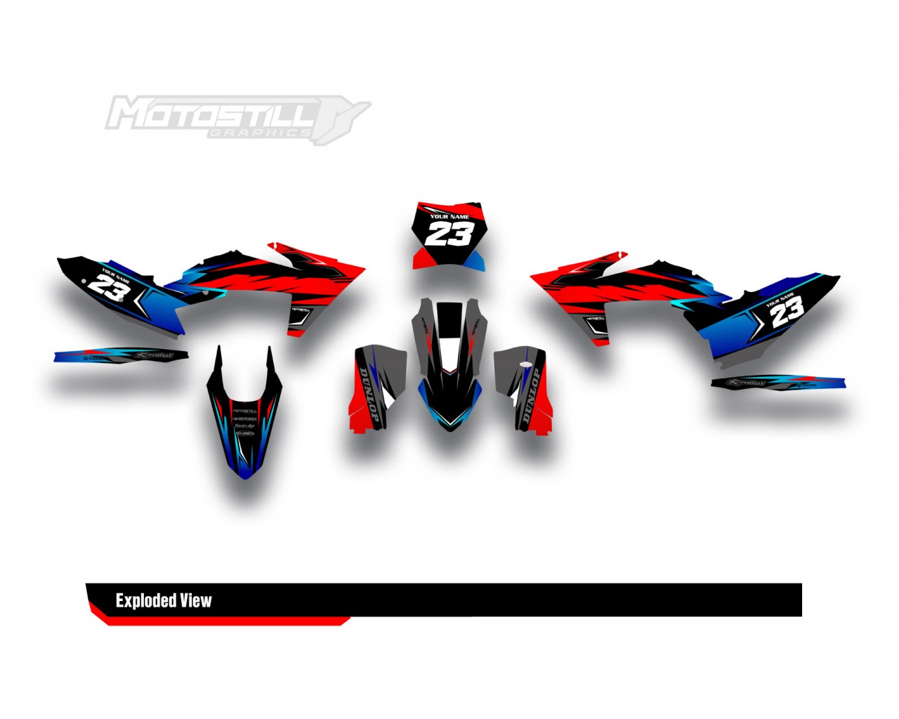 ktm exc graphic kit | ktm exc sticker kit | ktm exc decal kit | ktm xc ...