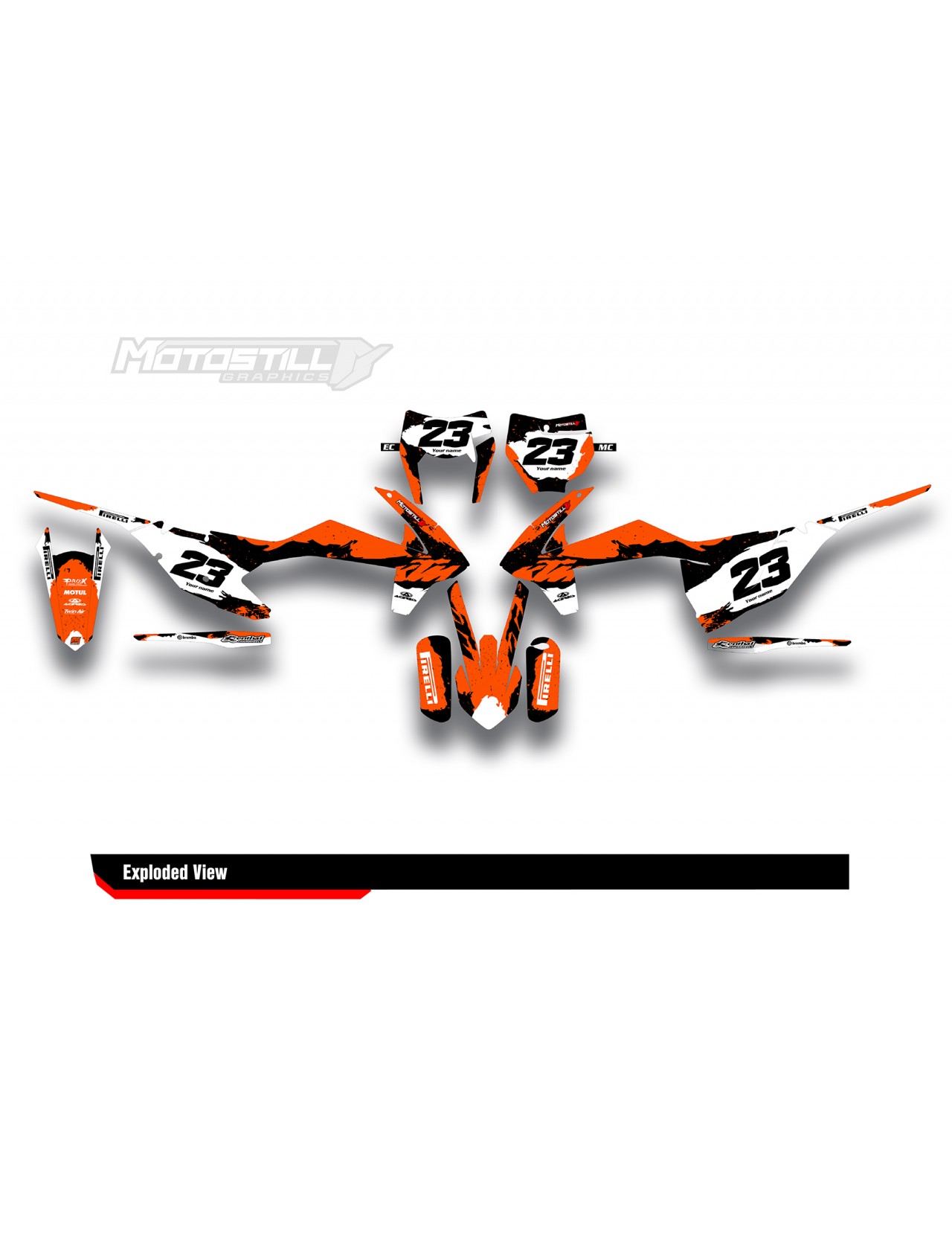 ktm exc sx xc graphic | ktm exc sx xc sticker | exc xc sx decal kit