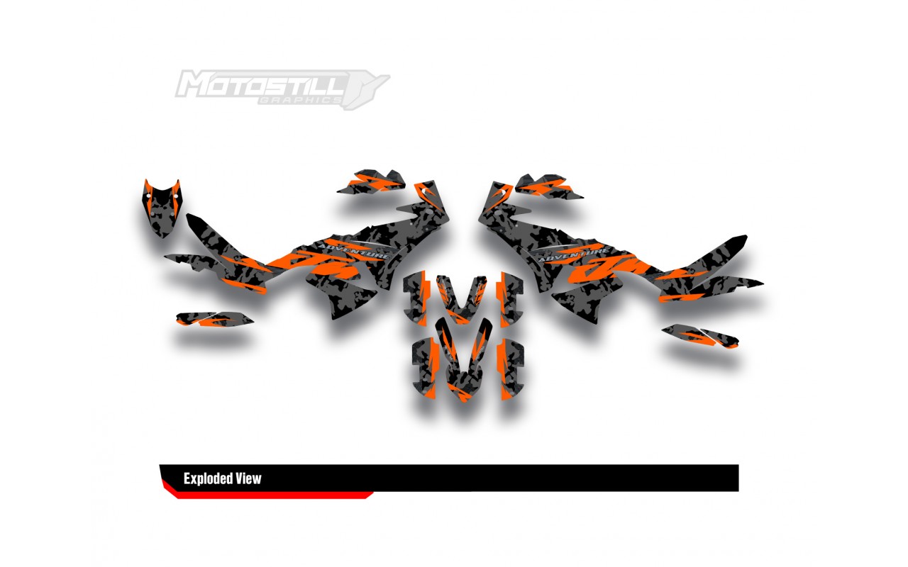 790 890 adv graphic kit | 790 890 adv sticker | 790 890 adv decal kit